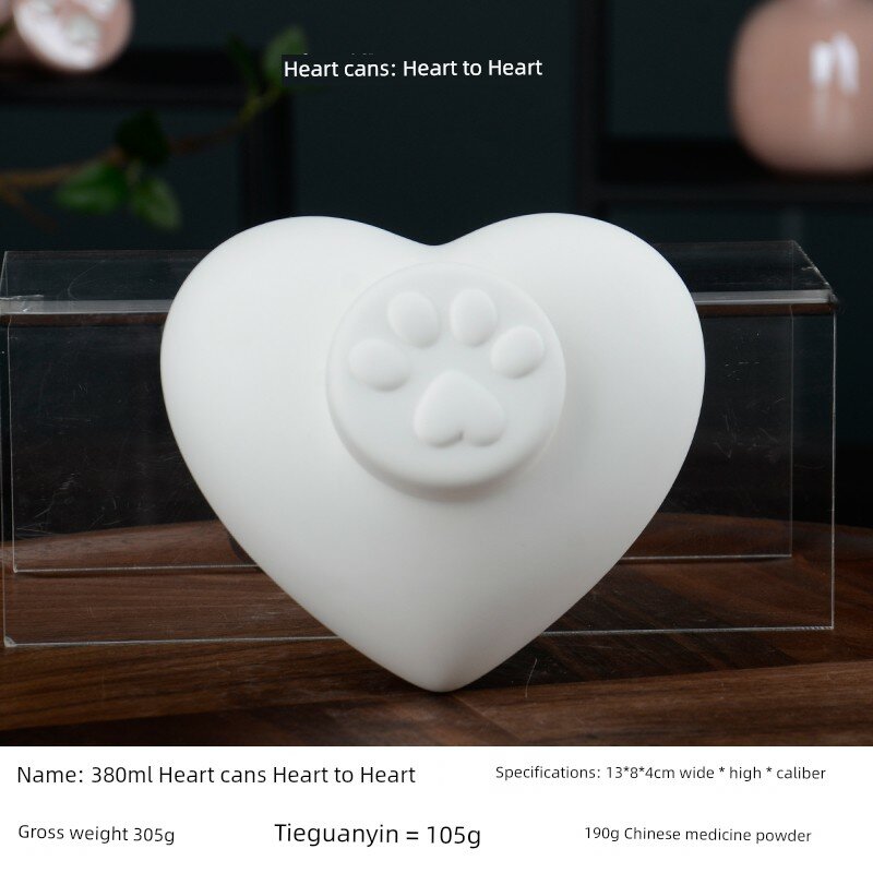 Керамическая банка для хранения с герметичной крышкой, влагонепроницаемая, белая, простая, круглая, для чая, коробка