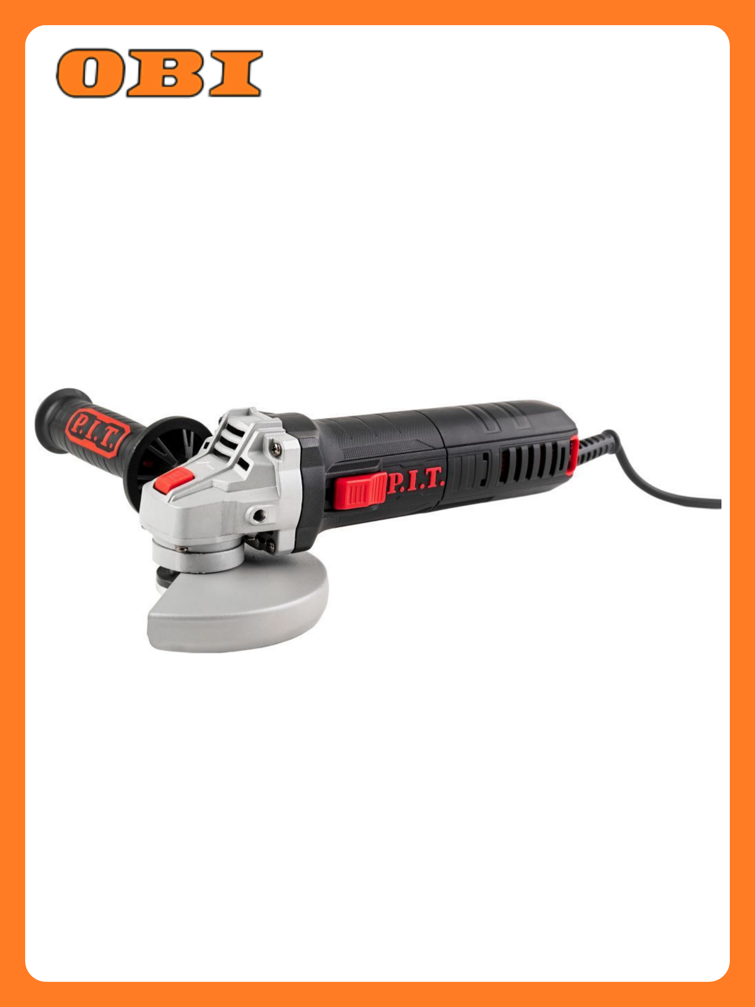 Шлифмашина угловая электрическая P.I.T. PWS115-C 800 Вт 115 мм