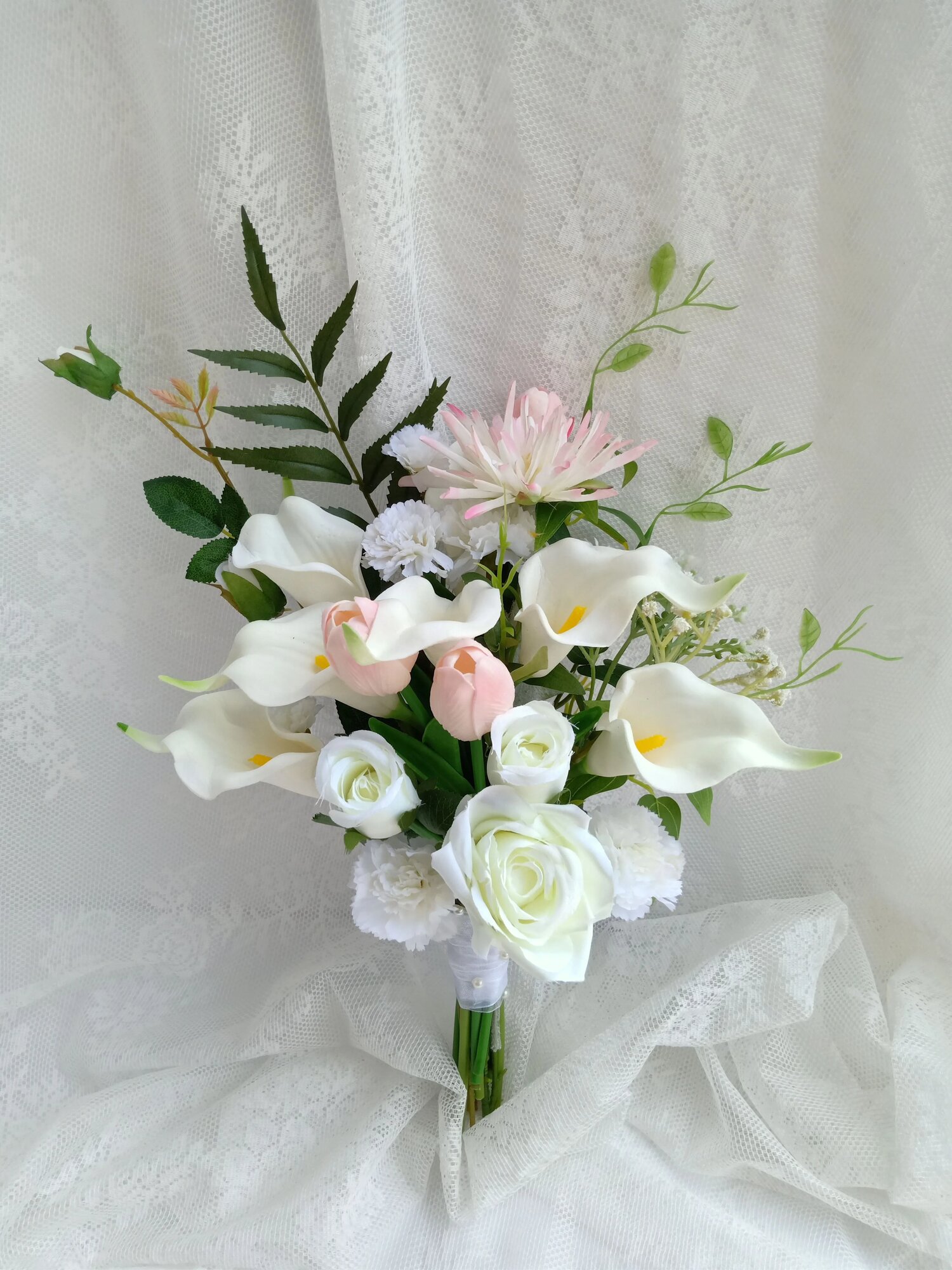 Свадебный букет для фотостудии, фотосъемки в путешествиях, искусственный букет невесты в корейском стиле, реквизит для