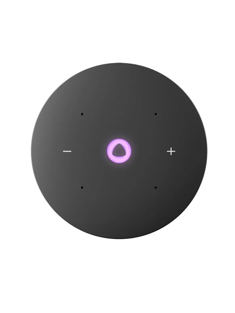 Умная колонка Яндекс Станция Мини 3 YNDX-00027BLK 12Вт, с Алисой на YaGPT, черный