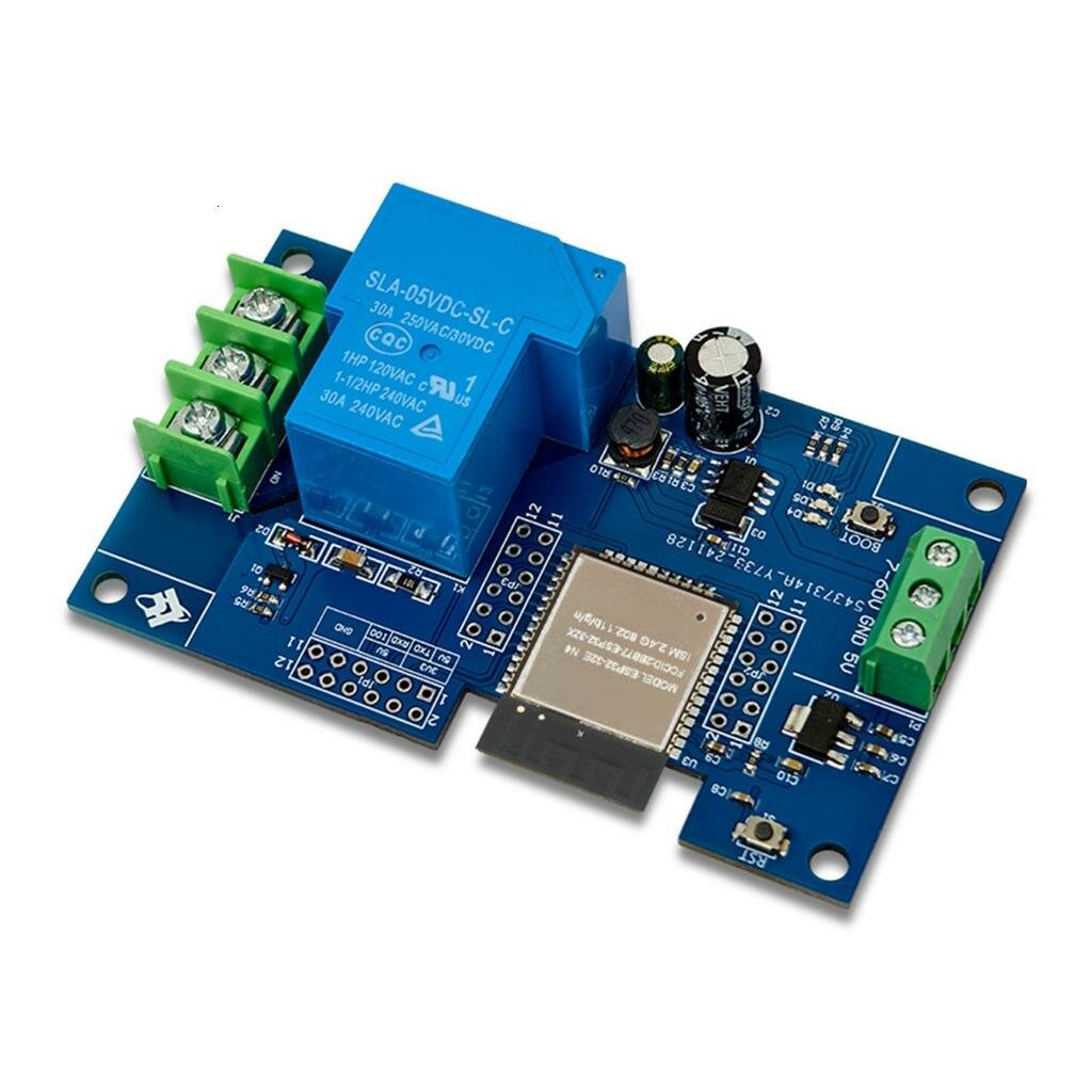 DC7-60/5V блок питания WIFI Bluetooth с одним реле 30A плата разработки