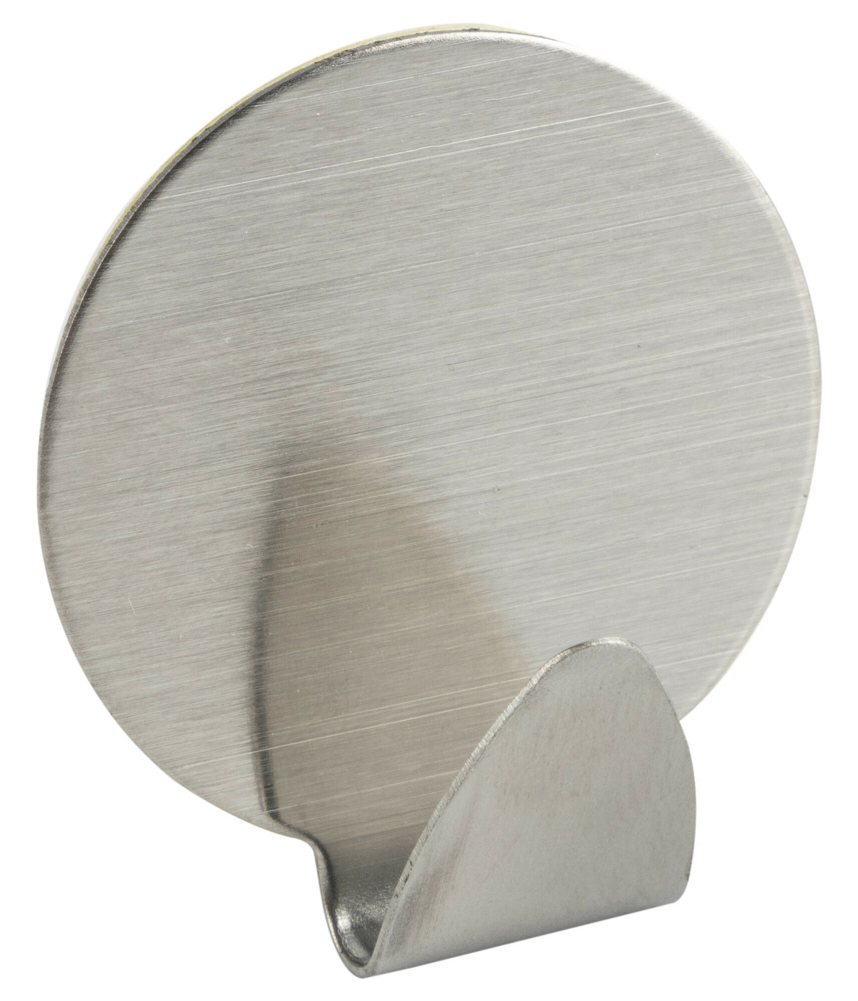 Крючок самоклеющийся рыжий КОТ "Круг", нержавеющая сталь, 3 шт