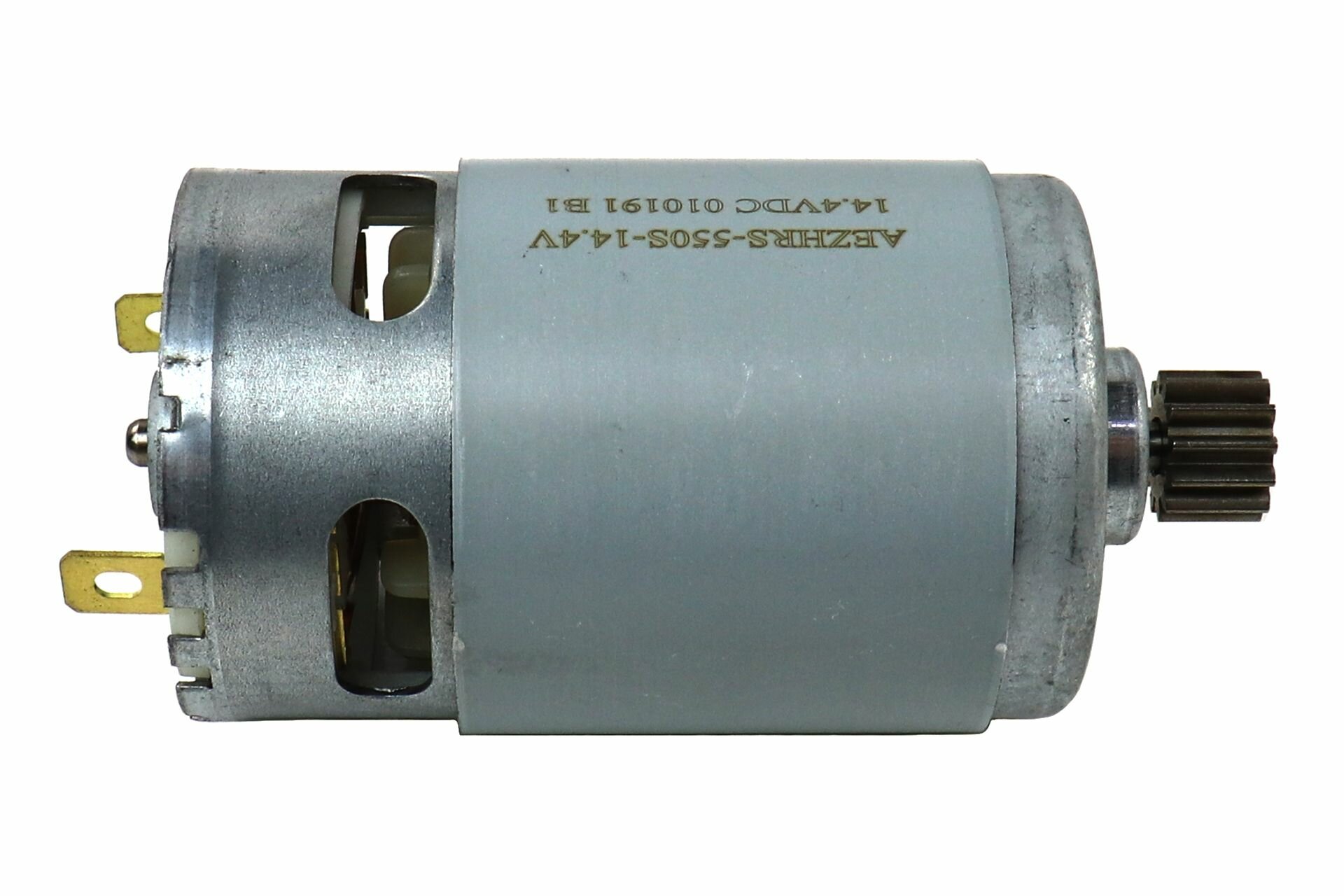 Двигатель (№010191b1) Интерскол на акк. шуруповерт 14v BOSCH с ответной шестернёй
