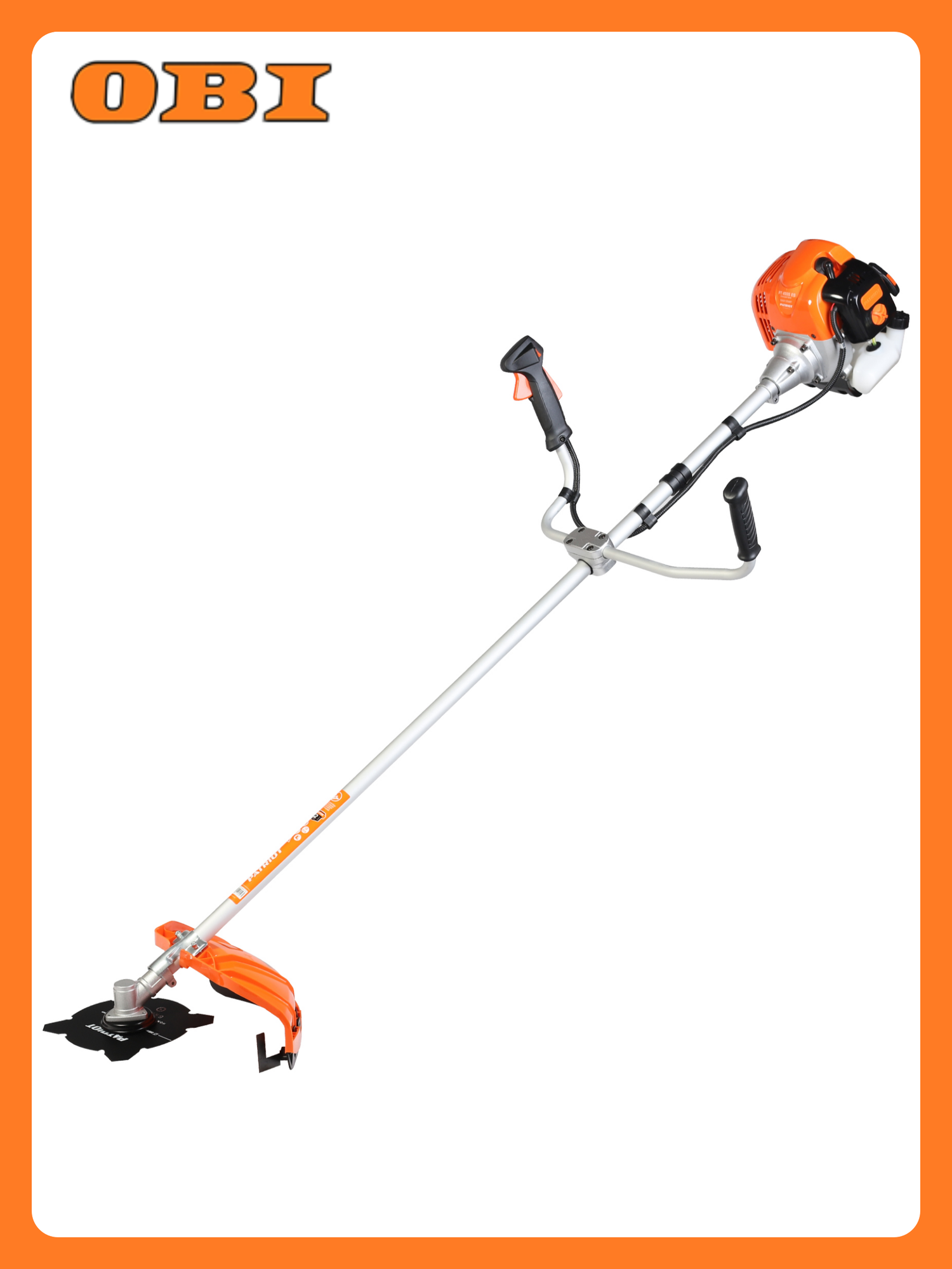 Триммер бензиновый PATRIOT PT 4555, 2,5 л. с, ширина скашивания 46см, плечевой ремень