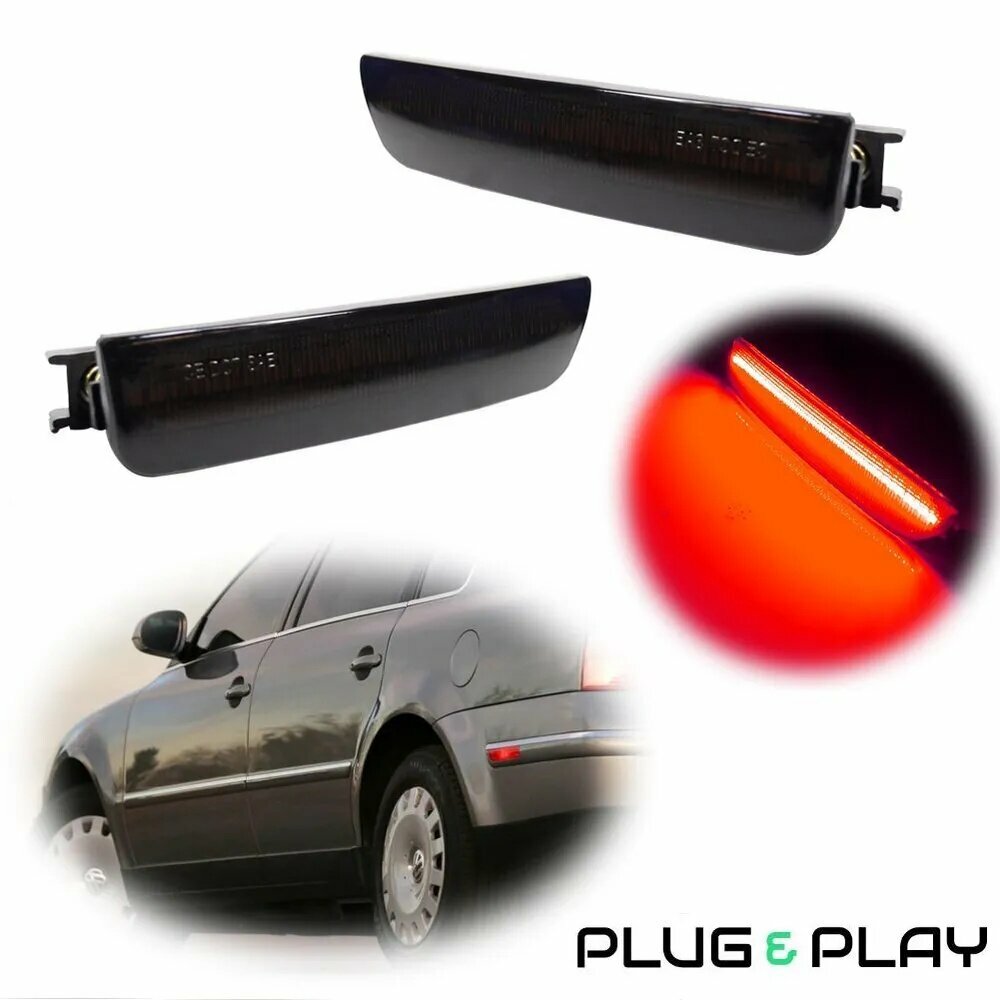 IJDM Лампа автомобильная LED, 2 шт. арт. 3B0-941-071A 3B0-941-072A