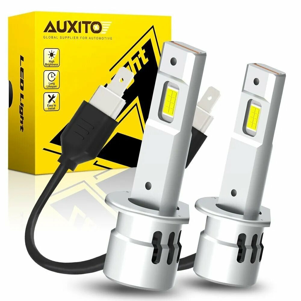 AUXITO Лампа автомобильная H1, 2 шт. арт. GFMH1