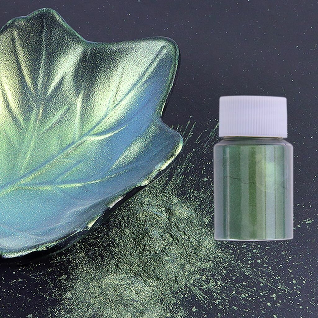 Цветной порошок слюды-хамелеона для эпоксидной смолы, жемчужный пигмент, краска изготовления мыла, e 10 цветов