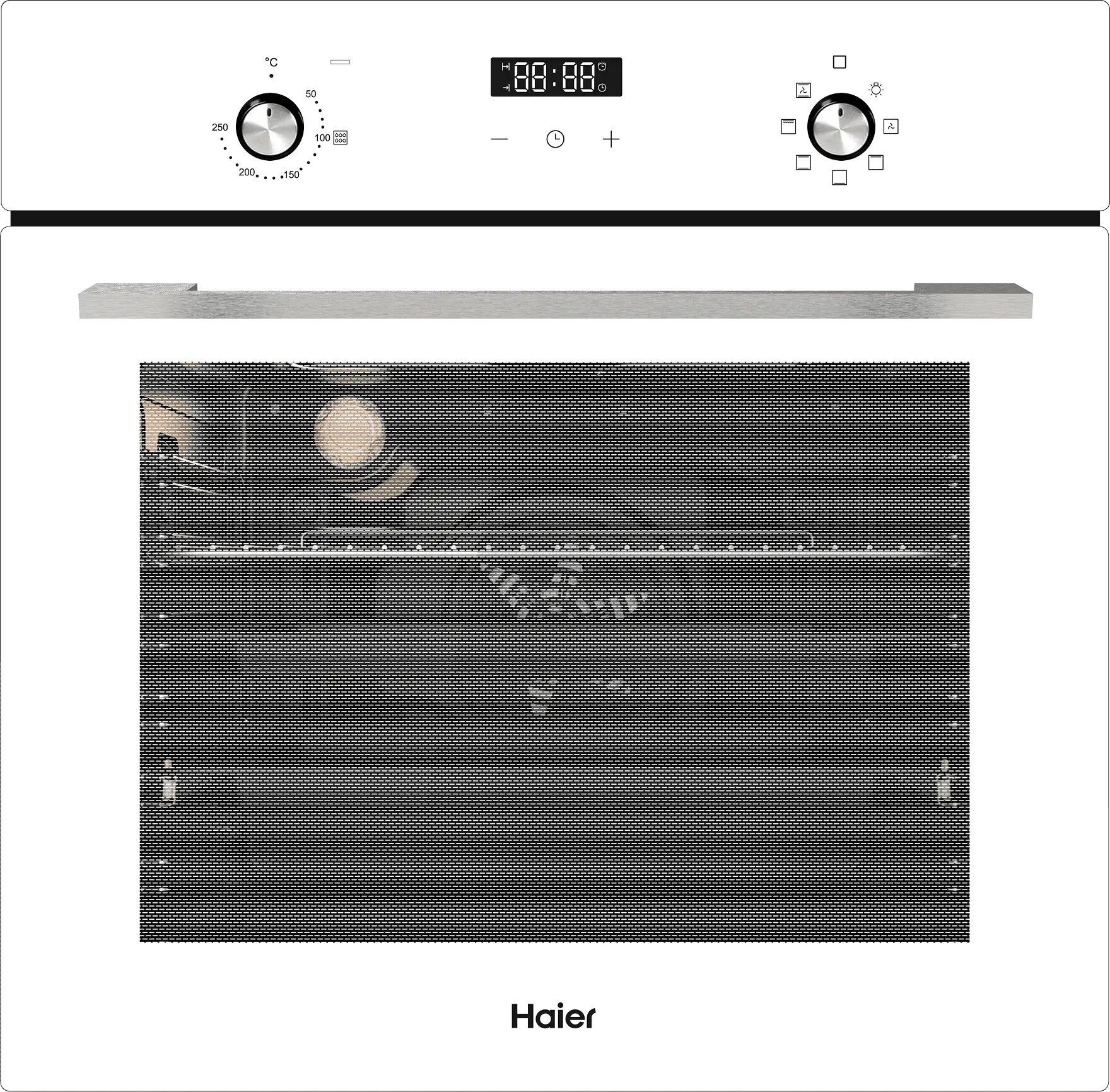 Электрический Духовой шкаф Haier HOX-P06HGW с грилем и конвекцией, белый