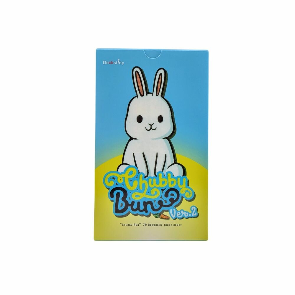 Chubby Rabbit Tarot/ Пухлый кролик/ 10.3x6CM/ 78 шт