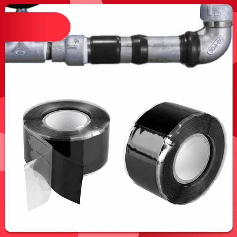 Бестселлер для ремонта труб, самозатвердевающая силиконовая лента 1,5 метра