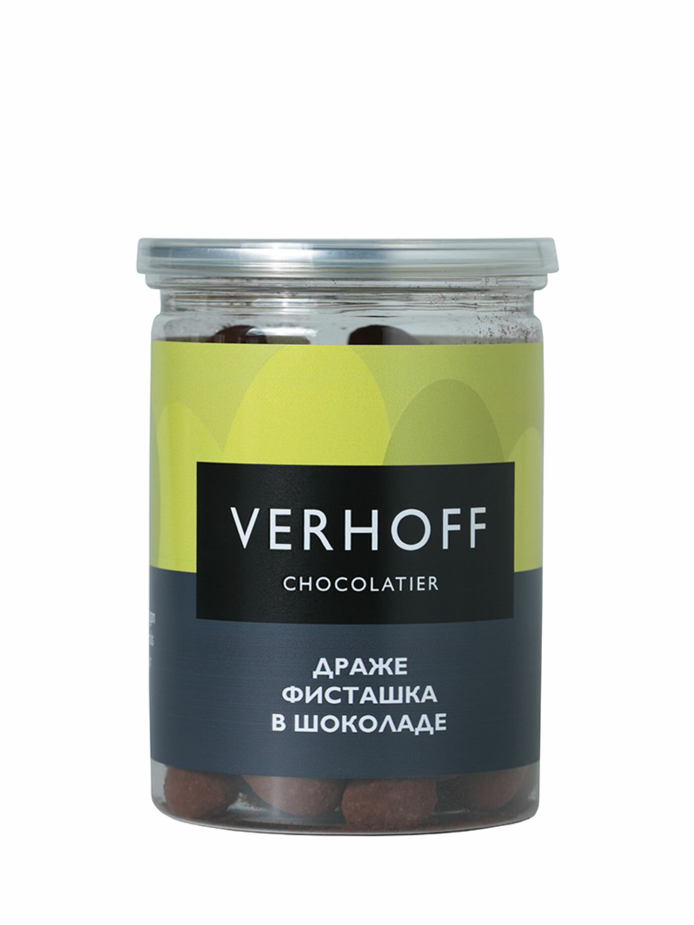 Драже VERHOFF фисташка в шоколаде, 130г
