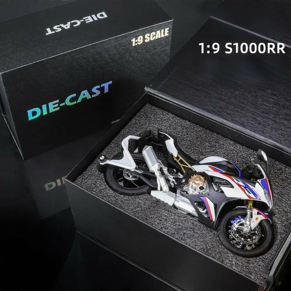Коллекционные модели Мотоциклы BMW S1000RR металлическая модель 1:9 BMW S1000RR