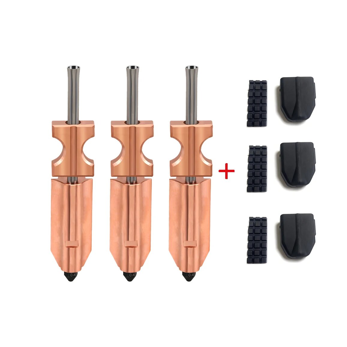 Новое обновление для Flashforge AD5X, закаленное сопло, адаптер 0,4 мм, экструдер Ad5x Flashforge, аксессуары для 3D-принтеров Hotend