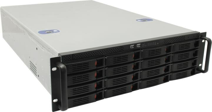 (Z0978366) (ТХП) 3U: 2xXeon Silver 4210/ 2x16 Гб/ 16x4 Тб SAS/ BBU/ RAID/ 2 x 1 Гбит/