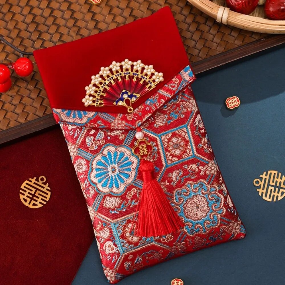 Красный конверт для денег HongBao, StyleA4