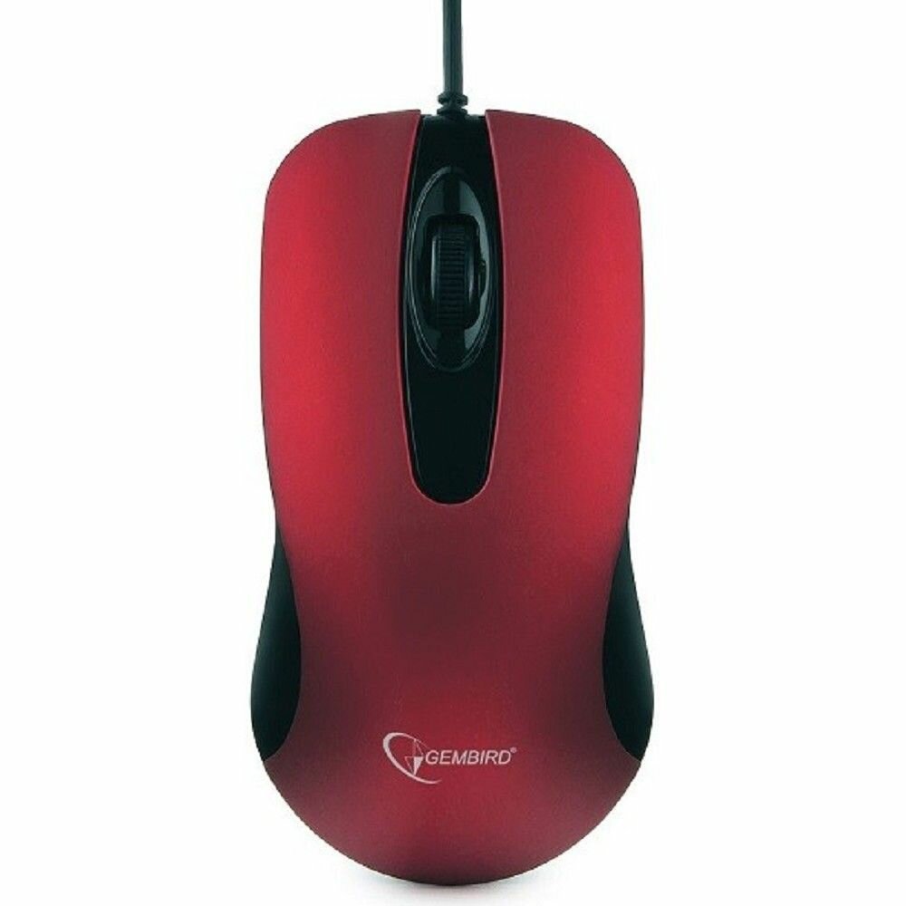 Gembird MOP-400-R красный USB