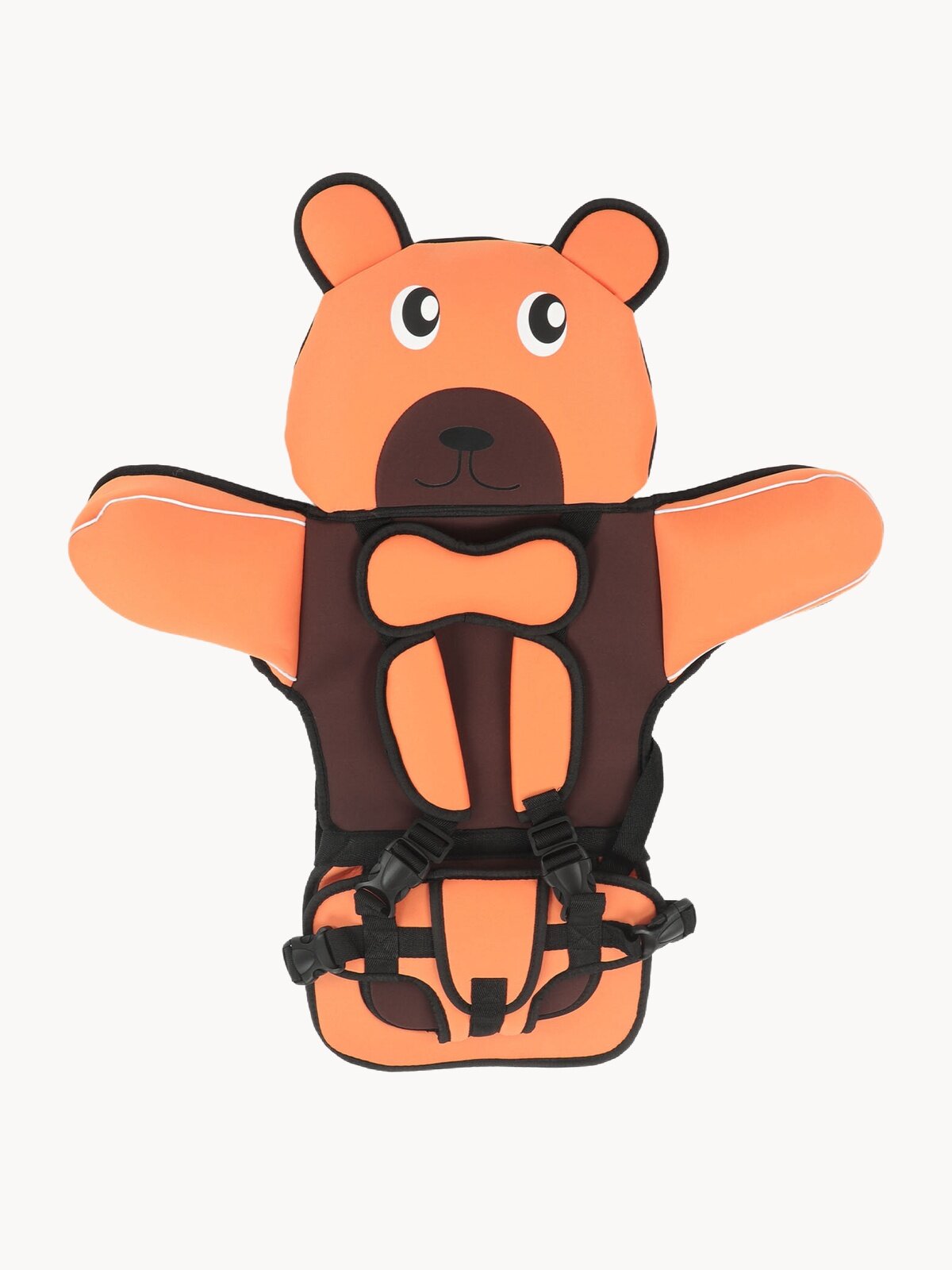 Бустер автомобильный W016 B602, для детей до 36кг, сертифицирован, оранжевый