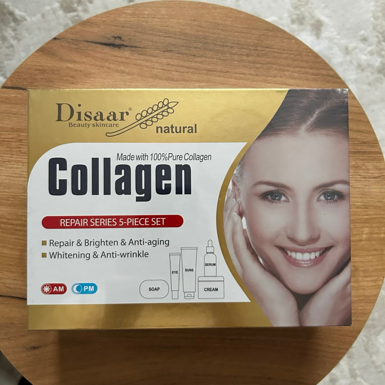 Подарочный косметический набор, для лица и тела, 5 предметов