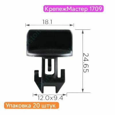 Автокрепеж, клипсы, пистоны на Ford, GM