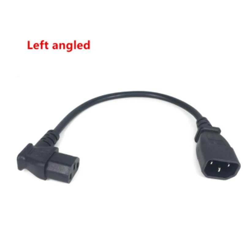 Угловой кабель питания Fengyidz IEC C13-C14 Left Angle Cord