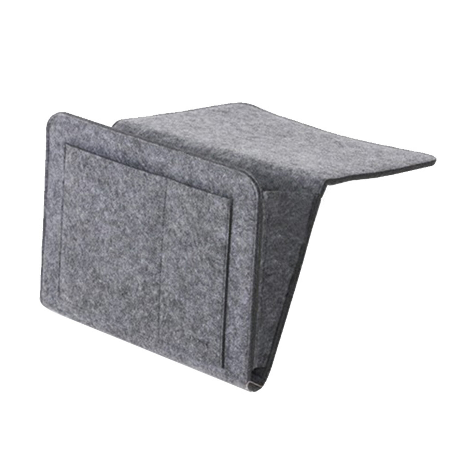 Боксовый органайзер для кровати, подвешенный карман, держатель для кровати, карманы для дивана, карманы для книг, фетр, держатель для кровати, карманы, материал: фетр, цвет: серый, размер: 32*20см, количество: 1 штука