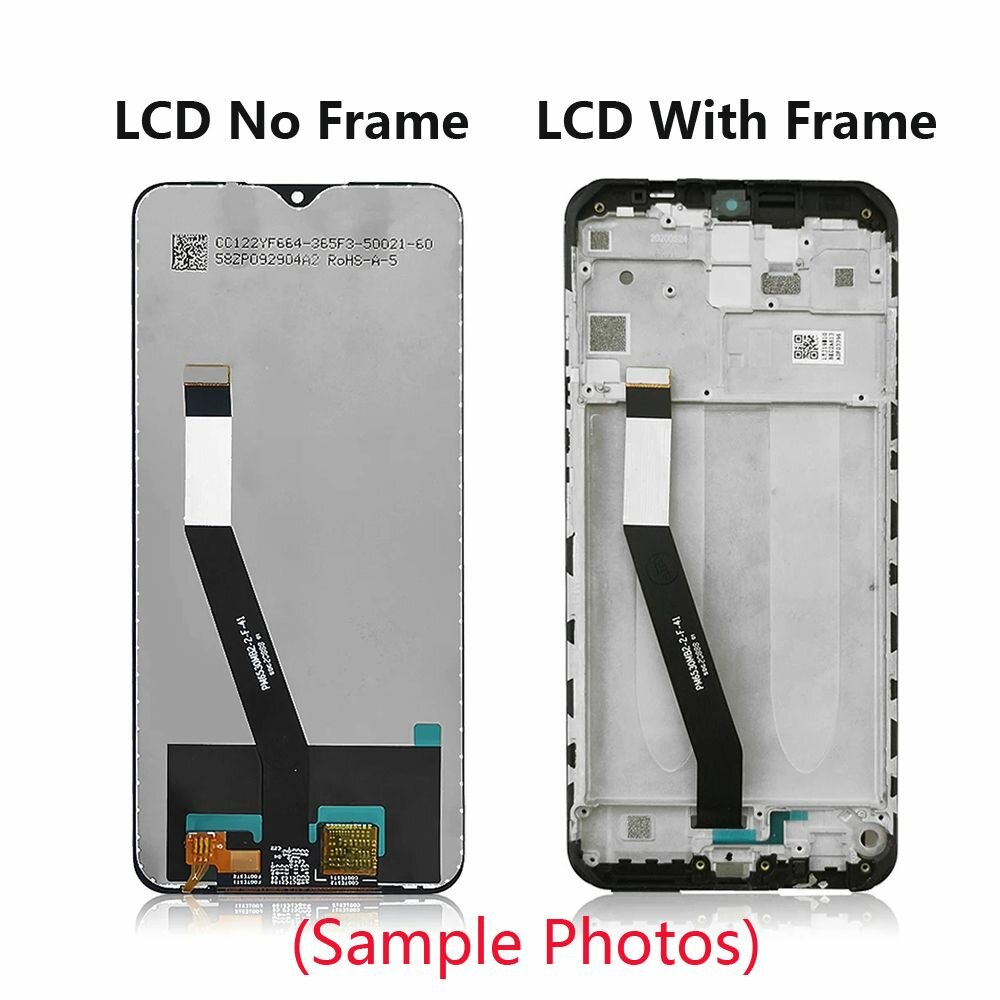 Дисплей для With Frame Redmi 13C 4G/13C 5G/Poco M6/Poco C65; дисплей в сборе с сенсорным экраном