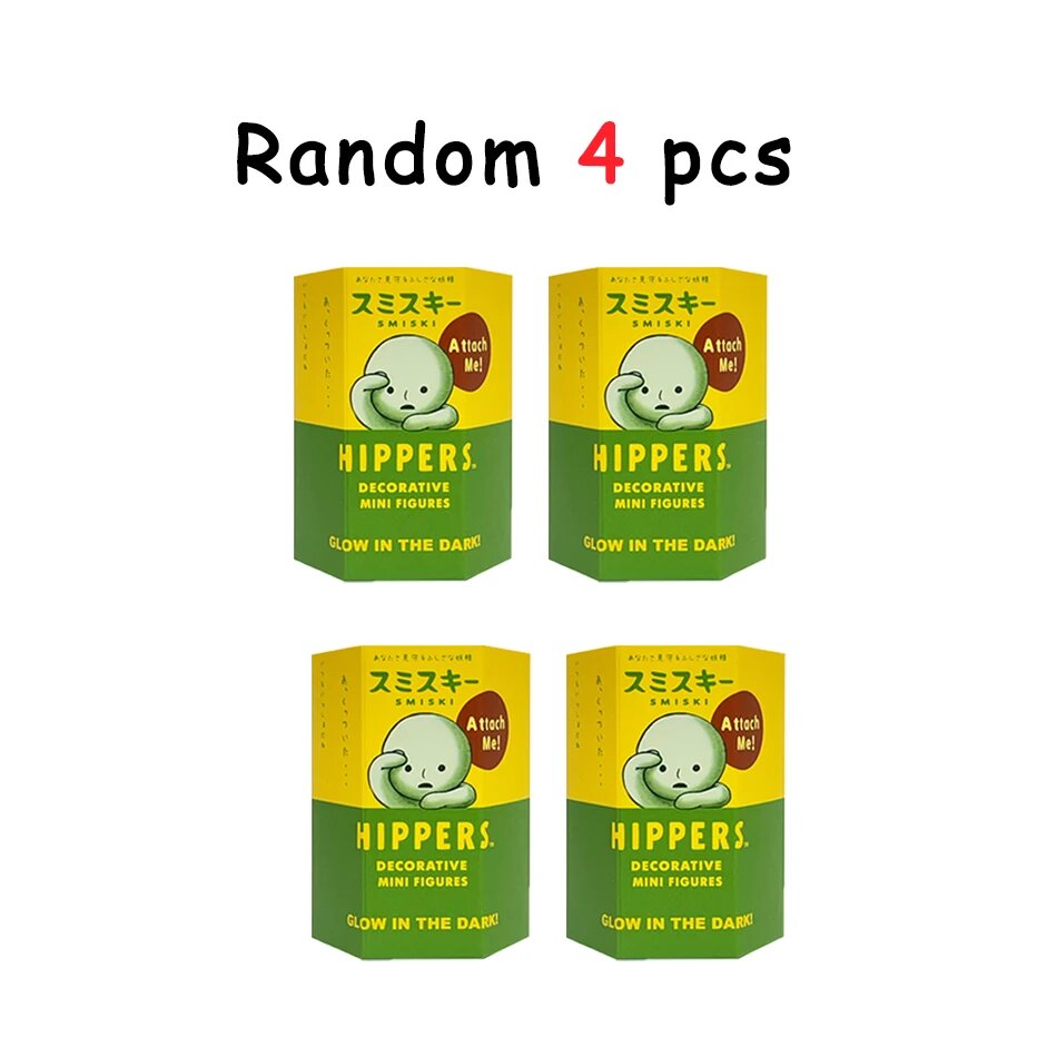 Фигурки Bandai Hippers "Загадка", 4 шт, random