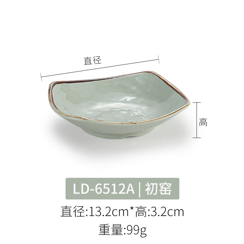 Меламин Творческий закуска тарелка специальной формы посуда отель Ресторан KTV холодное блюдо пластик имитация фарфора