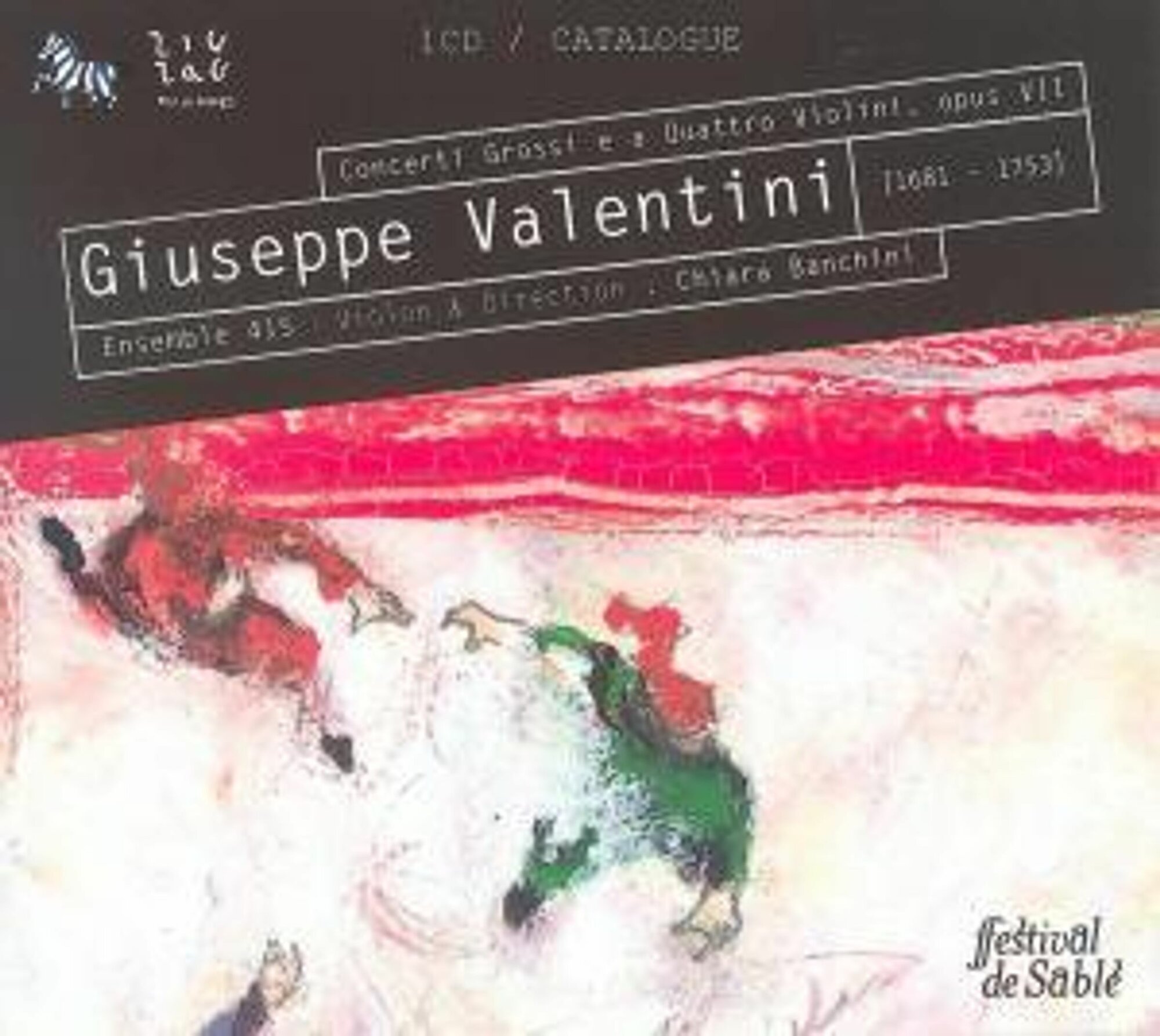 Компакт-диск Giuseppe Valentini (1680-1746) - Concerti grossi op.7 Nr.1-3,7,10,11 (1 CD)
