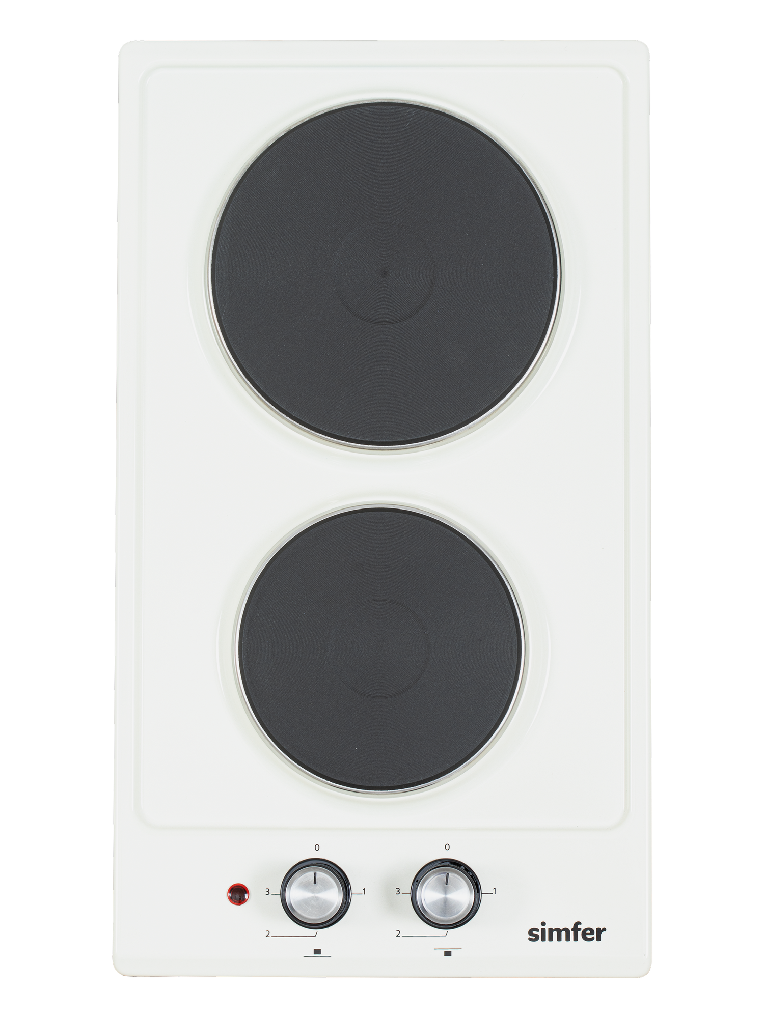 Варочная панель электрическая Simfer, 2 конфорки, 30см, 3 уровня нагрева, механическое управление, 5 ЛЕТ гарантия, турция