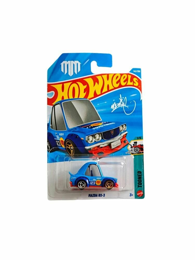 Машинка Mattel Hot Wheels 1:64 Basic Car 2026E C4982 Mazda RX-3