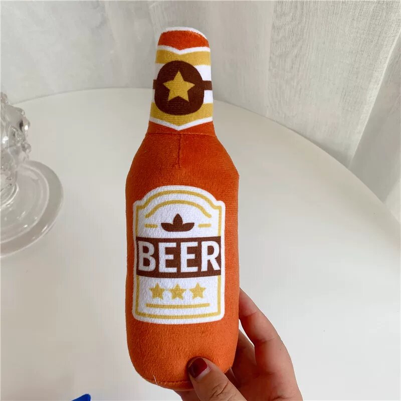 Игрушка для собак из бумаги, имитирующая звуки, в виде картофельных чипсов, устойчивая к укусам, плюшевая, для чистки