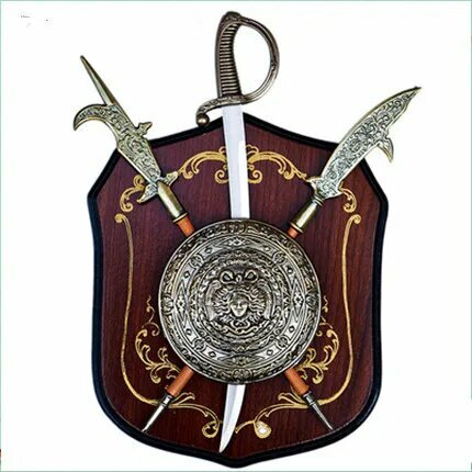 Старинный римский щит из железа D