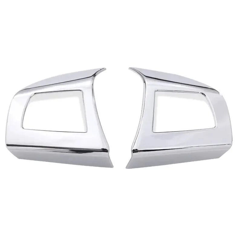 Для Maserati Levante Ghibli Quattroporte 14-23 ABS углеродное волокно рулевое колесо кнопка рамка крышка отделка интерьерные автомобильные аксессуары Silver