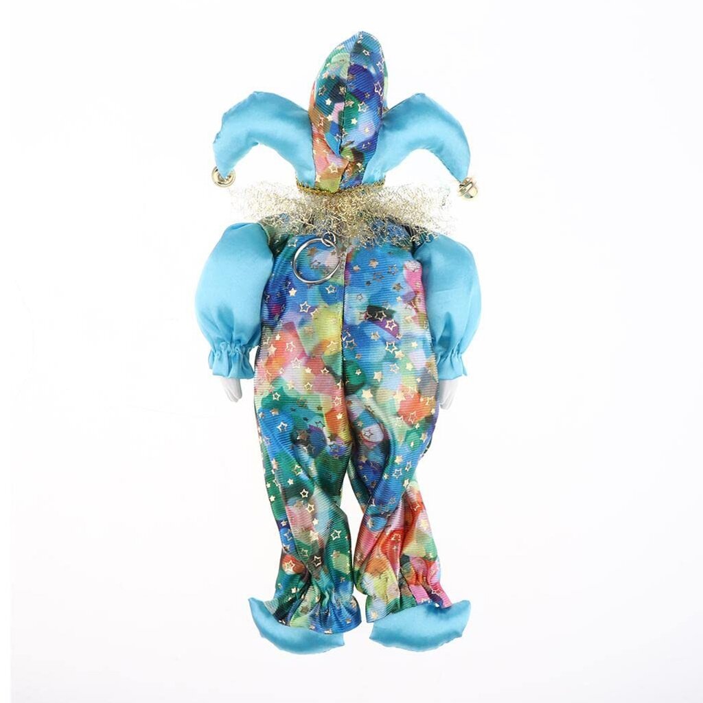 35-Сантиметровая Декоративная Фигурка Клоуна Керамический Клоун с Подвижными Руками И Удобным Дизайном Для Показа Украшений Дома и Офиса