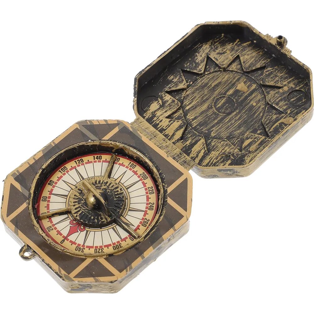 Золотой Компас Для Детей Идеальный Аксессуар 6.40X6.00X2.00CM
