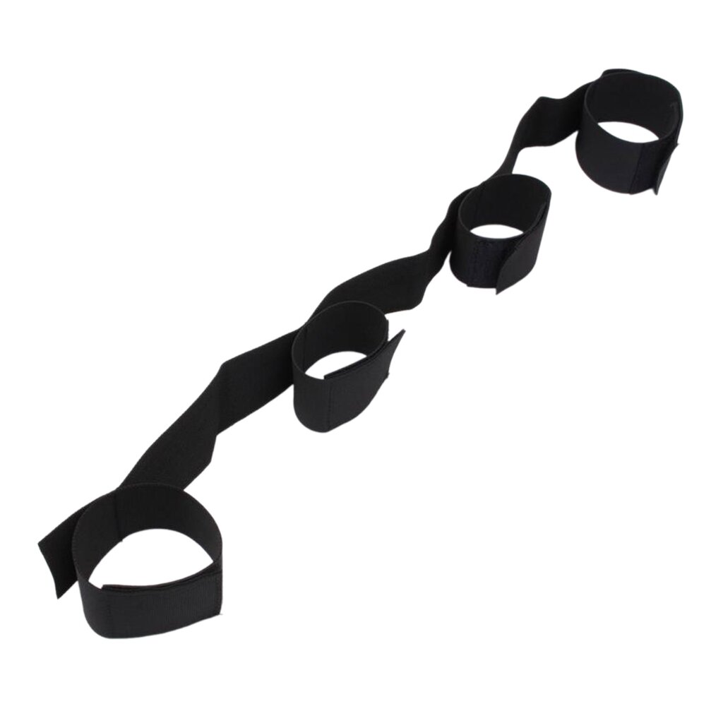 Удерживающие Устройства Комплект Бондажа Наручники На Запястьях И Бедрах, Связанные Секс-Игрушкой, Регулируемые Наручники, Ножные Ремни для Начинающих Взрослых Пар