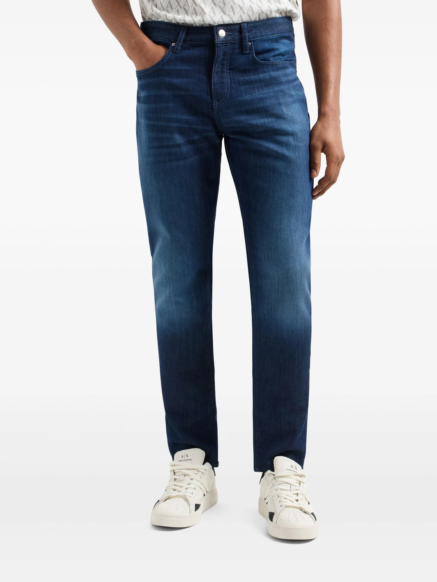 Джинсы Armani Exchange, размер XL, blue — фото 1