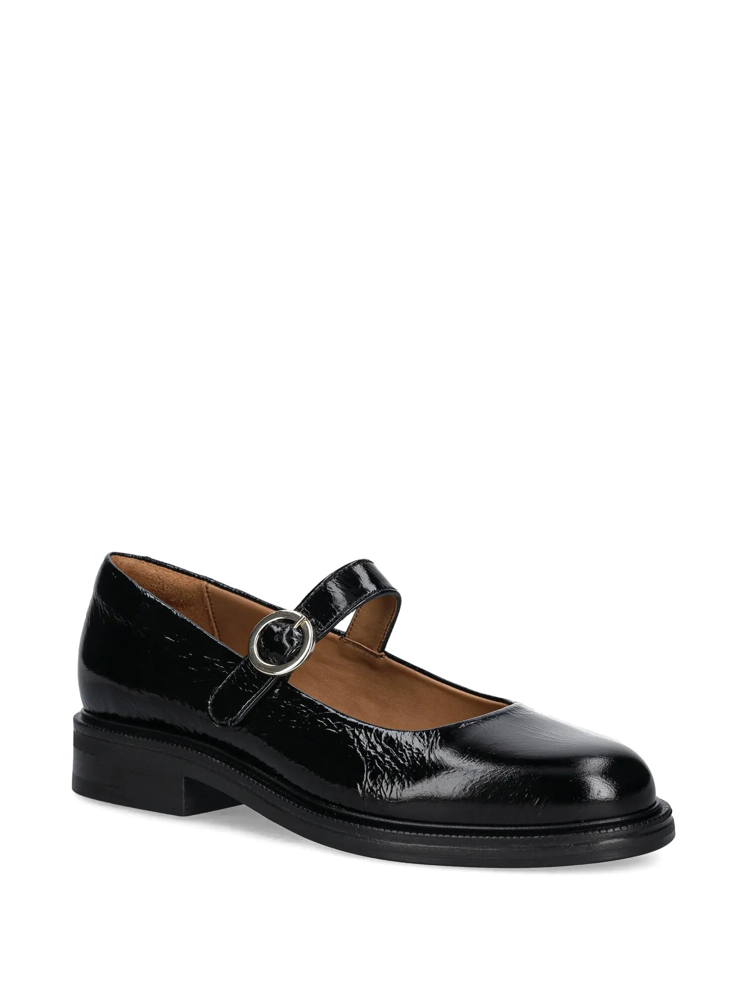 Балетки BILLI BI Buckle-strap ballet flats, размер 37, черный — фото 1