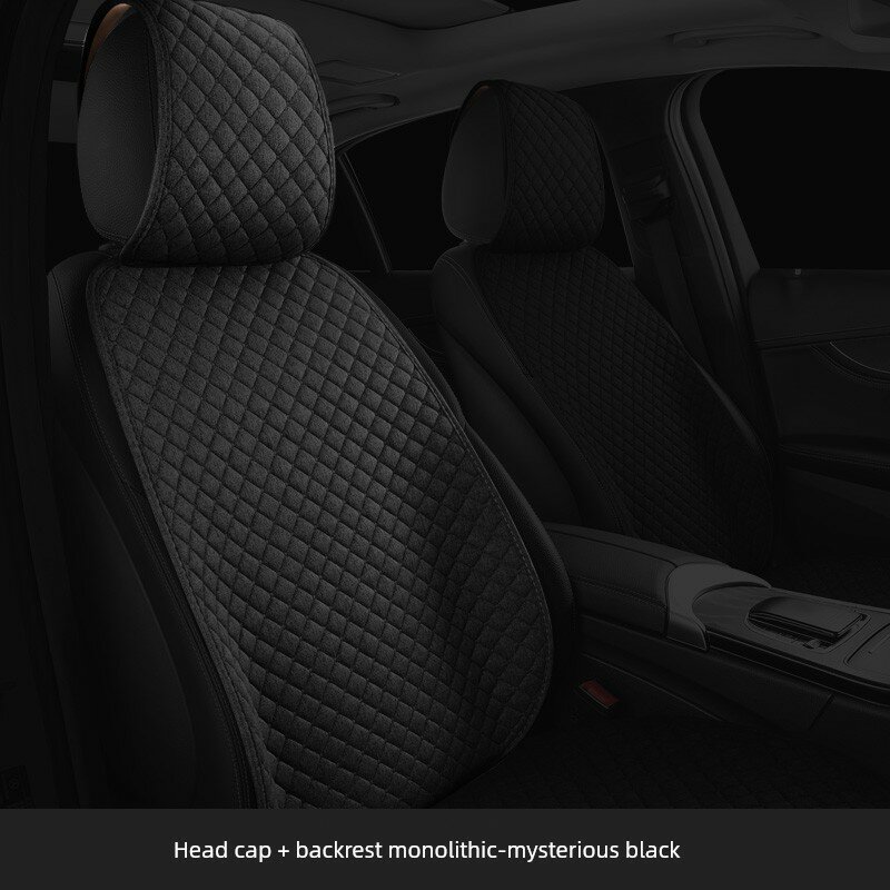 Универсальный чехол для автомобильных сидений Leapmotor C11, C10, T03, S01 из льна, всесезонный, комплект из трех