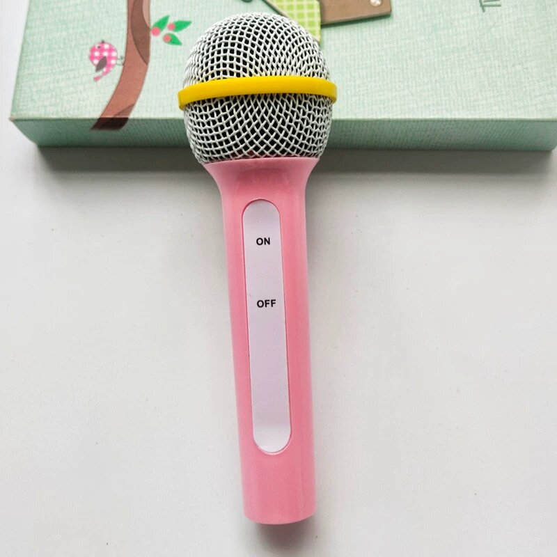 Детский микрофон для тренировки речи, имитация микрофона, для детского сада, для взрослых, для выступлений, модель