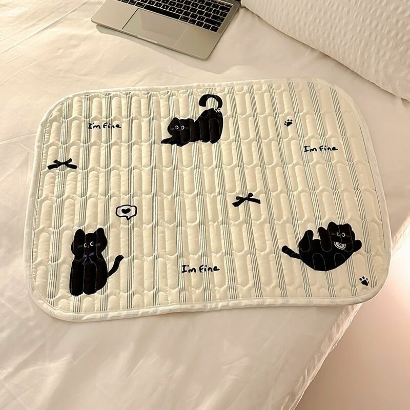 Водонепроницаемый нескользящий матрас для менструации, защита от протекания, машинная стирка, новый улучшенный утолщенный матрас для менструации