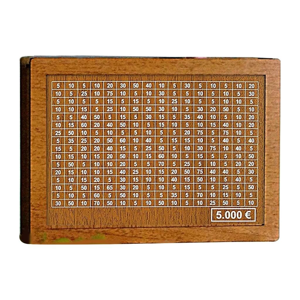 Деревянная копилка, 5000