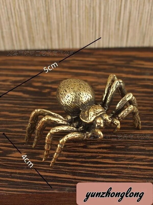 Yunzhonglong скульптуры паука, медная статуя, изделие декоративного искусства