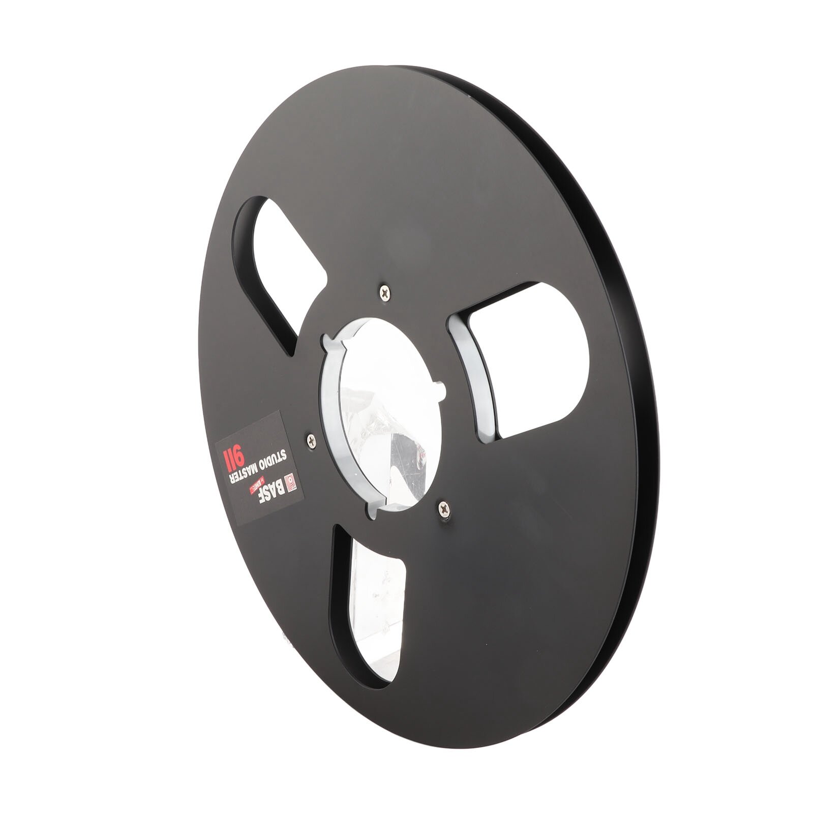 Пустая катушка для магнитной ленты 1/4 дюйма (10 дюймов), алюминиевый сплав, аксессуары для магнитофона, детали для вскрытия дисков, для Nab, черная.