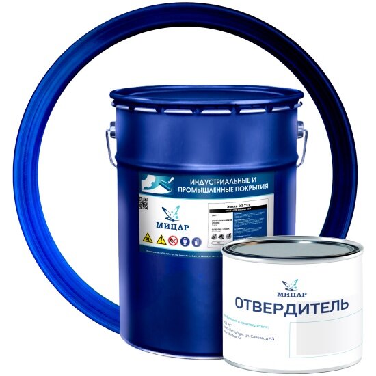 Эмаль Мицар ЭП-773, 20 кг+0,4 кг, белый