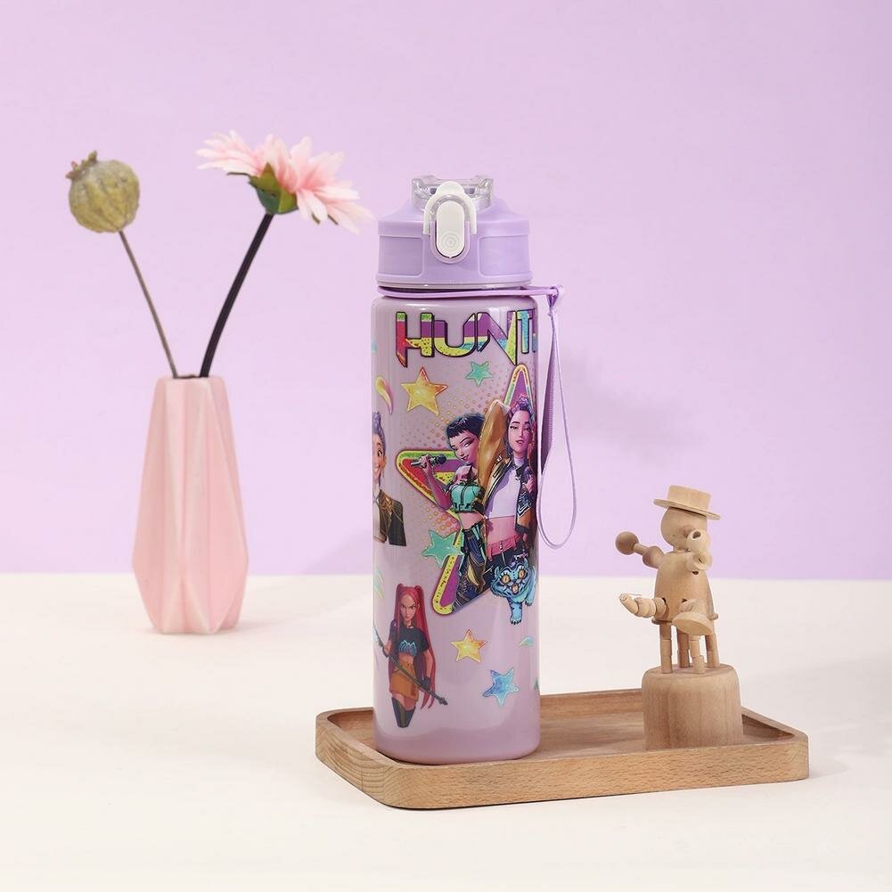 Детский стаканчик для воды с трубочкой 750ml