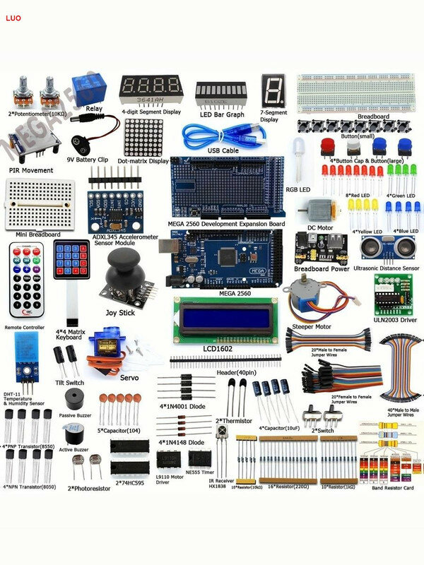 MEGA2560 Arduino набор Для Программирования С Ардуино Kit