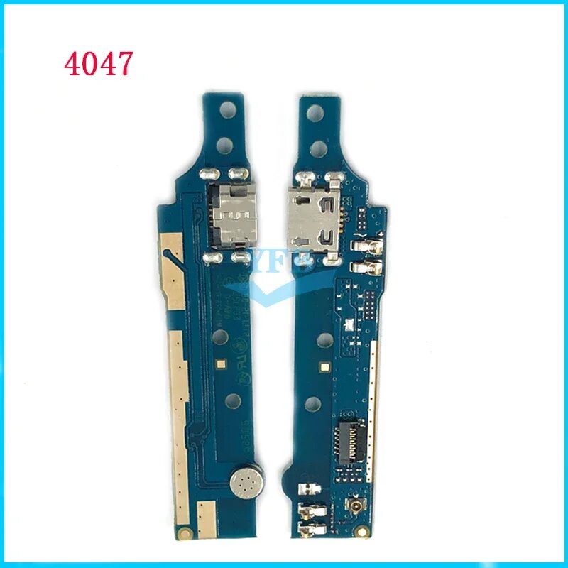 Зарядная плата с USB-портом для Alcatel One Touch U5 3G 4047D 4047G 4047 OT4047, USB-порт для зарядки док-станции, гибкий кабель, запасные части 4047 Original