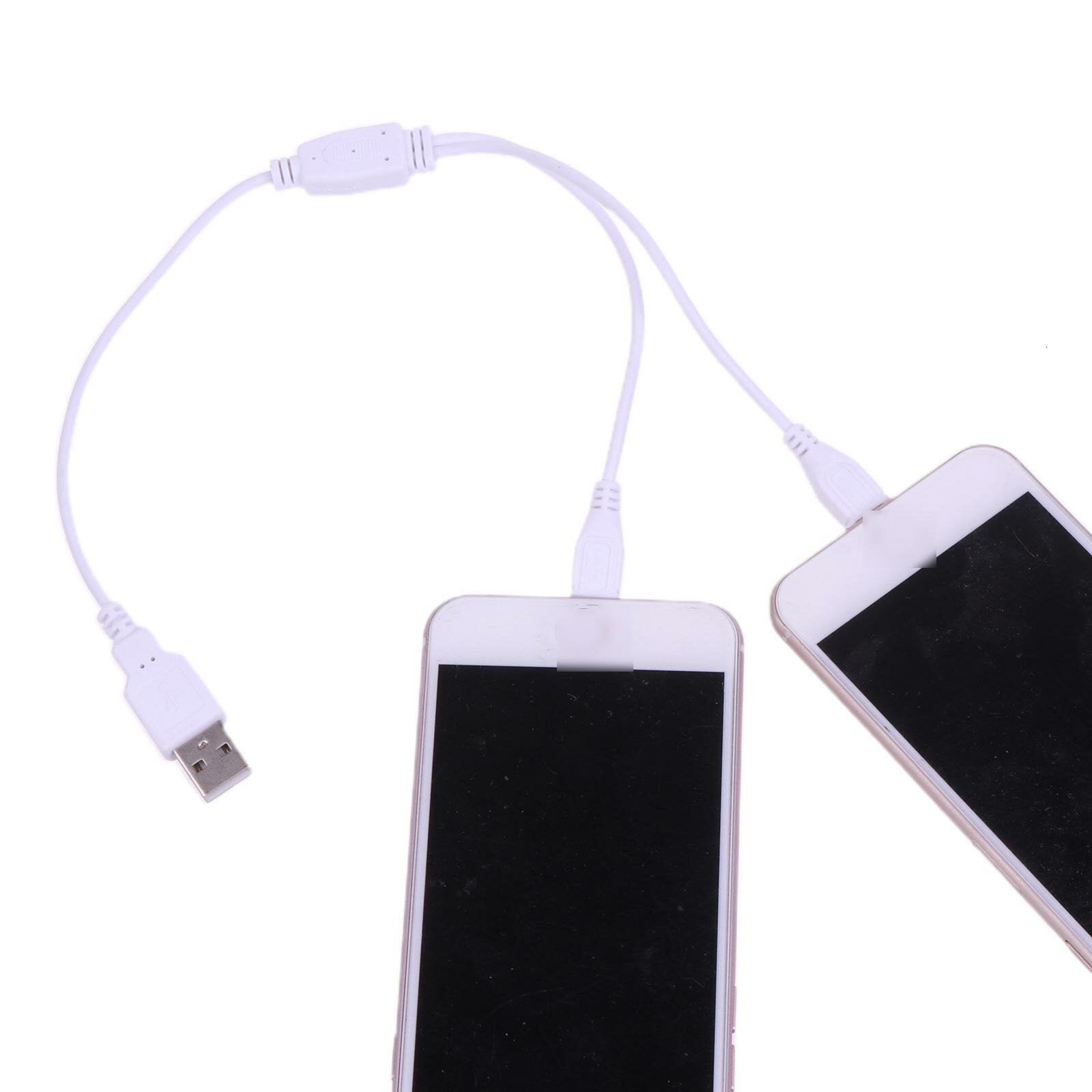 USB кабель 2 в 1 для Android, 2m — фото 1
